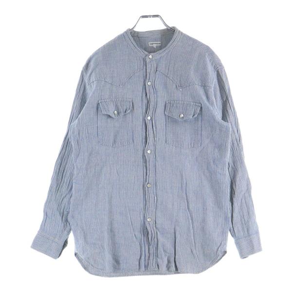 [商品番号]3926B040008[ブランド]NO BRAND（ノーブランド）[モデル]SOMETHING ELES サムシングエルス フロントボタン ストライプシャツ ブルー/ホワイト[販売店舗]BRING オンラインショップ