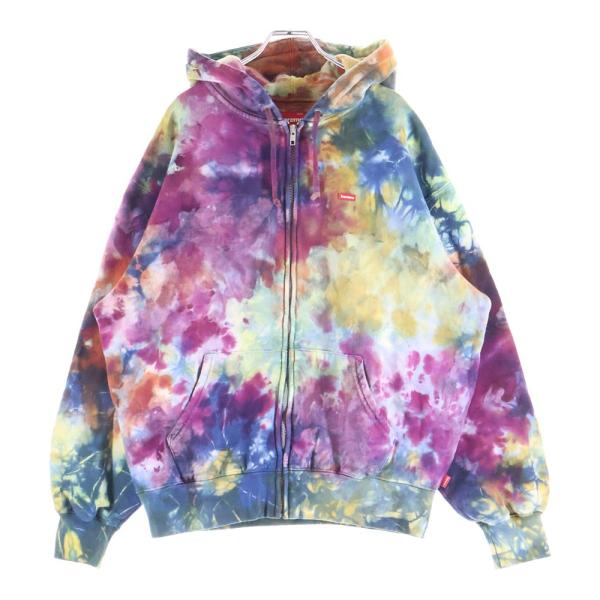 [商品番号]3926B190003[ブランド]SUPREME（シュプリーム）[モデル]24SS Overdyed Small Box Zip Up Hooded Sweatshirt オーバーダイ スモールボックス ジップアップ フーデッド...