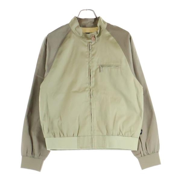 [商品番号]3926B230005[ブランド]STUSSY（ステューシー）[モデル]Louise Two Tone Harrington Jacket ツートン ジップアップジャケット ベージュ[販売店舗]BRING大宮店