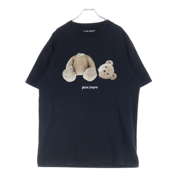 [商品番号]3926C010004[ブランド]Palm Angels（パームエンジェルス）[モデル]KILL THE BEAR TEE ベアプリント クルーネック 半袖Tシャツ カットソー ブラック PMAA001R21JER001[販売店...