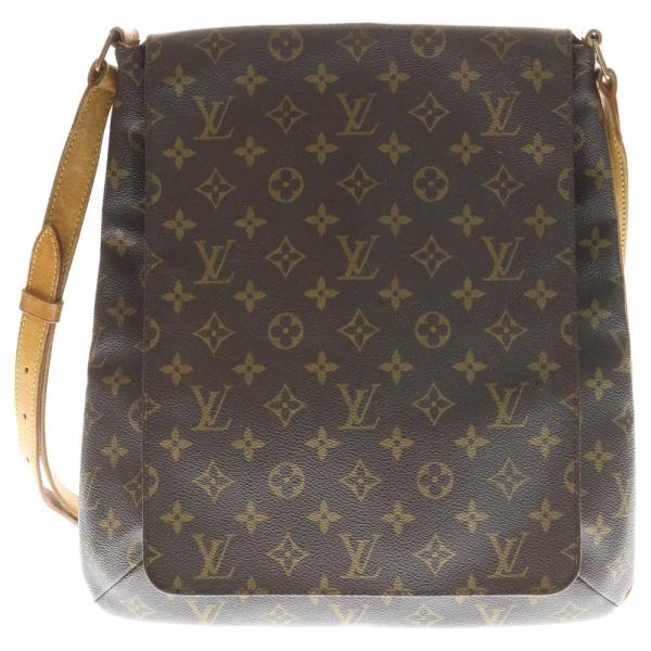 [商品番号]4025K120101[ブランド]LOUIS VUITTON（ルイヴィトン）[モデル]モノグラム ミュゼットサルサ ショルダーバッグ ブラウン レザー×PVC M51258 ゴールド金具[販売店舗]BRING オンラインショップ