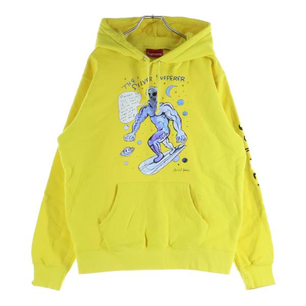 [商品番号]4026B210011[ブランド]SUPREME（シュプリーム）[モデル]20SS ×Daniel Johnston シルバーサーファー スウェットパーカー イエロー[販売店舗]BRING WASTE_NOT