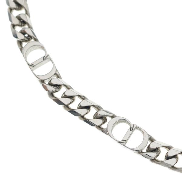 [商品番号]4126E310001[ブランド]Christian Dior（クリスチャンディオール）[モデル]CDロゴ アイコン チェーンリンクネックレス シルバー[販売店舗]BRING心斎橋店