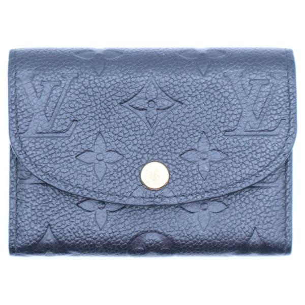 [商品番号]4825K020019[ブランド]LOUIS VUITTON（ルイヴィトン）[モデル]モノグラム・アンプラント ポルトモネ・ロザリー ミニ ノワール レザー M81455 ICタイプ 財布 ウォレット[販売店舗]BRING大宮店