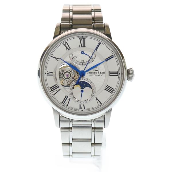 [商品番号]5726A220017[ブランド]SEIKO（セイコー）[モデル]F7X6-UAA0 オリエントスター メカニカル ムーンフェイズ 白文字盤 SS/AT ステンレス 自動巻き 腕時計[販売店舗]BRING WASTE_NOT