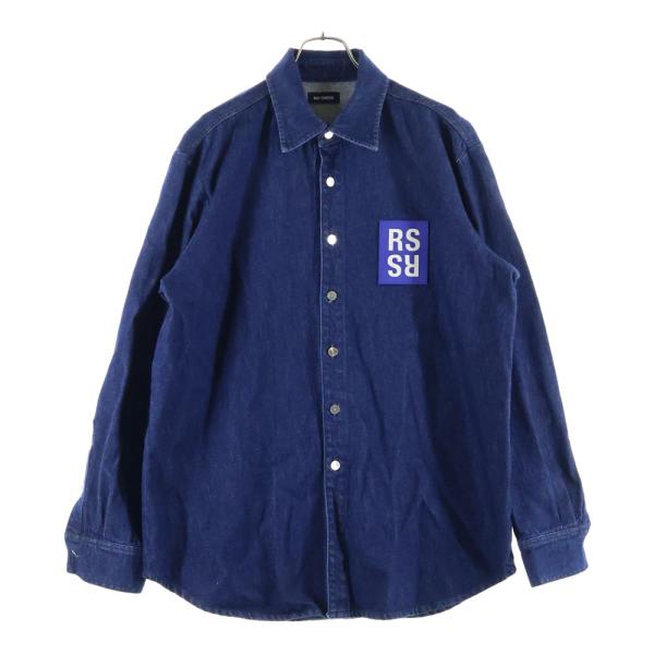 [商品番号]7025I060003[ブランド]RAF SIMONS（ラフシモンズ）[モデル]21AW RSロゴオーバーサイズデニムシャツ 212-W245[販売店舗]BRING渋谷ANNEX店