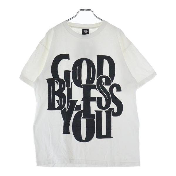 [商品番号]7125K140017[ブランド]EXAMPLE（エグザンプル）[モデル]GOD BLESS YOU TEE ゴッドブレスユー プリント半袖Tシャツ ホワイト[販売店舗]BRING オンラインショップ