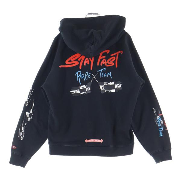 [商品番号]7126C270004[ブランド]CHROME HEARTS（クロムハーツ）[モデル]×MATTY BOY PPO STAY FAST RACE TEAM HD PLVR マッティボーイ ステイファストプリントプルオーバーパーカ...