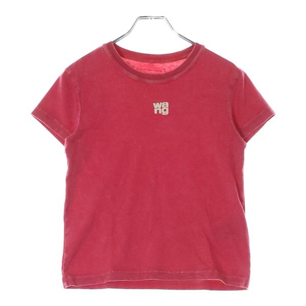 [商品番号]7325H050008[ブランド]ALEXANDER WANG（アレキサンダーワン）[モデル]S/S T-Shirt ロゴ半袖Tシャツ ピンク レディース[販売店舗]BRING オンラインショップ