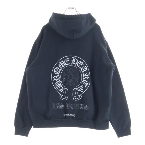 [商品番号]7326A250012[ブランド]CHROME HEARTS（クロムハーツ）[モデル]SWTSHRT PLVR LTD プルオーバーパーカー ラスベガス限定ホースシュープリントパーカー ブラック[販売店舗]BRING 渋谷店