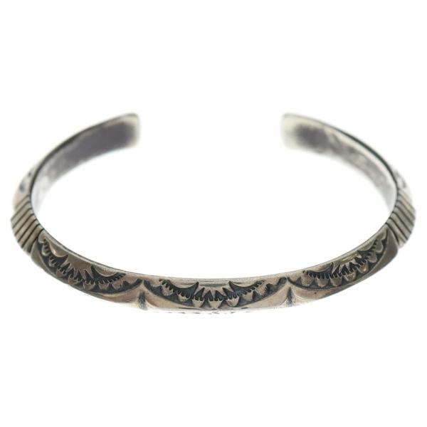 [商品番号]7326B130003[ブランド]INDIAN JEWELRY（インディアンジュエリー）[モデル]ナバホ族 Geneva &amp; Kevin Ramone作 インレイバングル シルバー[販売店舗]BRING オンラインショップ