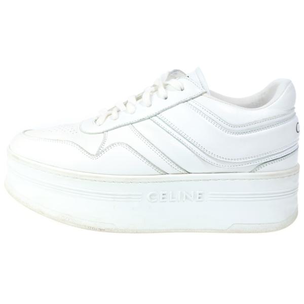 [商品番号]8226D290001[ブランド]CELINE（セリーヌ）[モデル]ブロックスニーカー エディ期 レザー スニーカー[販売店舗]BRING オンラインショップ