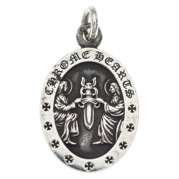[商品番号]8326E010008[ブランド]CHROME HEARTS（クロムハーツ）[モデル]ANGEL MEDAL OVAL オーバルエンジェルメダル ペンダントトップ シルバー BCA207[販売店舗]BRING横浜ビブレ店