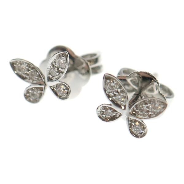 [商品番号]8526B050001[ブランド]GRAFF（グラフ）[モデル]バタフライ パヴェ ピアス 0.08ct Au750 WG ホワイトゴールド RGE1563 ジュエリー[販売店舗]BRING：RED新宿東口店