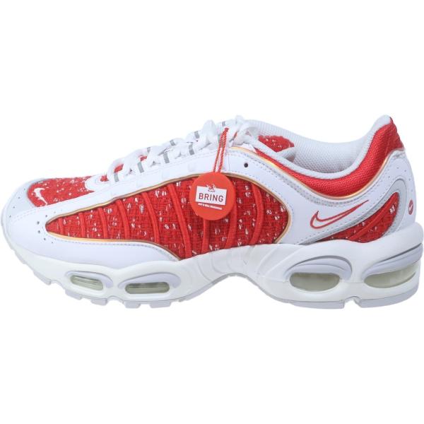 [商品番号]8726G080029[ブランド]SUPREME（シュプリーム）[モデル]19SS ×NIKE AIR MAX TAILWIND 4 AT3854-100 ナイキ エアマックステイルウィンド4 ローカットスニーカー ホワイト/レ...