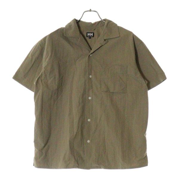 [商品番号]9025H270033[ブランド]HELLY HANSEN（ヘリーハンセン）[モデル]S/S BASK SHIRTS バスクシャツ 半袖ナイロンオープンカラーシャツ レディース ベージュ HOE42302[販売店舗]BRING ...