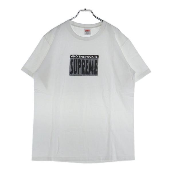 [商品番号]9025I050002[ブランド]SUPREME（シュプリーム）[モデル]19SS Who The Fuck Tee フーザファックイズ グラフィックプリント クルーネック半袖Tシャツ カットソー ホワイト[販売店舗]BRING大宮店
