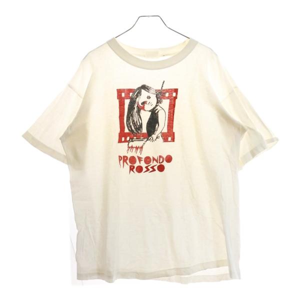 [商品番号]9025I060085[ブランド]NO BRAND（ノーブランド）[モデル]PROFONDO ROSSO ムービープリント 半袖Tシャツ ホワイト[販売店舗]BRING オンラインショップ