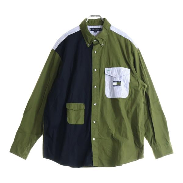 [商品番号]9025I070111[ブランド]TOMMY HILFIGER（トミーヒルフィガー）[モデル]Utillity Icons 2.0 ユーティリティアイコンズ コットン レギュラーカラー 長袖シャツ マルチカラー MW0MW362...