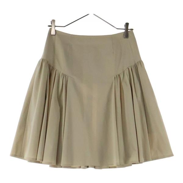 [商品番号]9025I100003[ブランド]FOXEY（フォクシー）[モデル]日本製 ポリエステル ギャザースカート ベージュ レディース 30887-NASF0212T[販売店舗]BRING オンラインショップ
