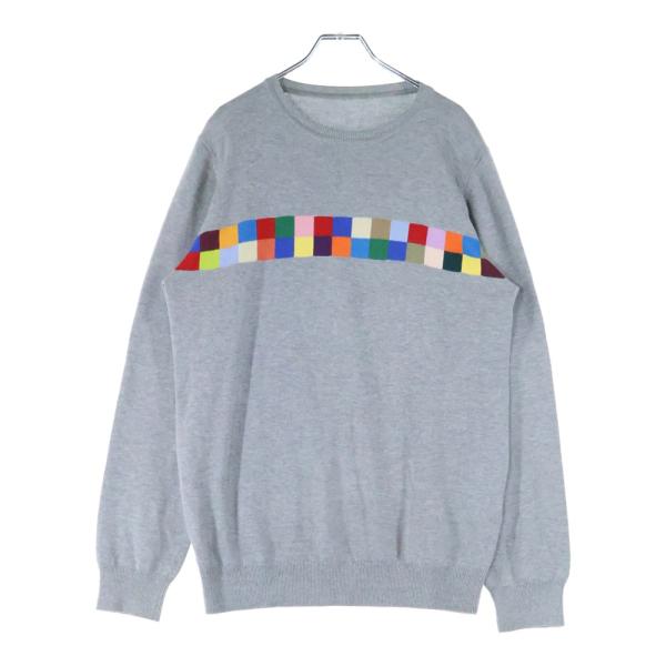 [商品番号]9025I120059[ブランド]UNIFORM EXPERIMENT（ユニフォームエクスペリメント）[モデル]19SS COLOR CHART CREW NECK KNIT カラーチャート クルーネック ニット カーディガン ...