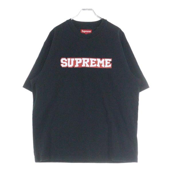 [商品番号]9025I130103[ブランド]SUPREME（シュプリーム）[モデル]25SS Satin Appliqu? S/S Top サテンアップリケ クルーネック半袖Tシャツ カットソー ブラック[販売店舗]BRING大宮店