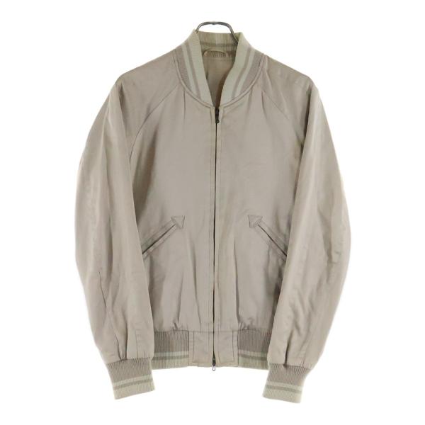 [商品番号]9025I190022[ブランド]ATTACHMENT（アタッチメント）[モデル]100/2 高密度 サテン ダブルポケット ジップアップ スーベニアジャケット ベージュ AB51-214[販売店舗]BRING オンラインショップ