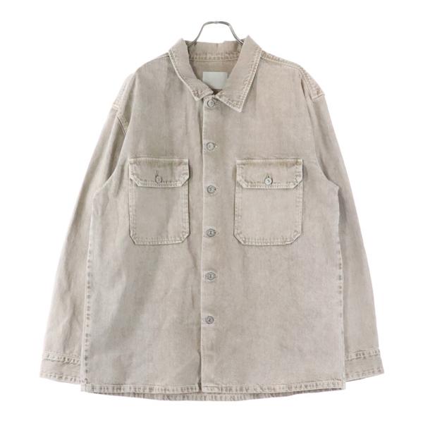[商品番号]9025J230012[ブランド]CITIZENS OF HUMANITY（シチズン オブ ヒューマニティー）[モデル]ARTIST SHIRT ウォッシュ加工 デニムシャツジャケット ベージュ M9018-1183[販売店舗]...