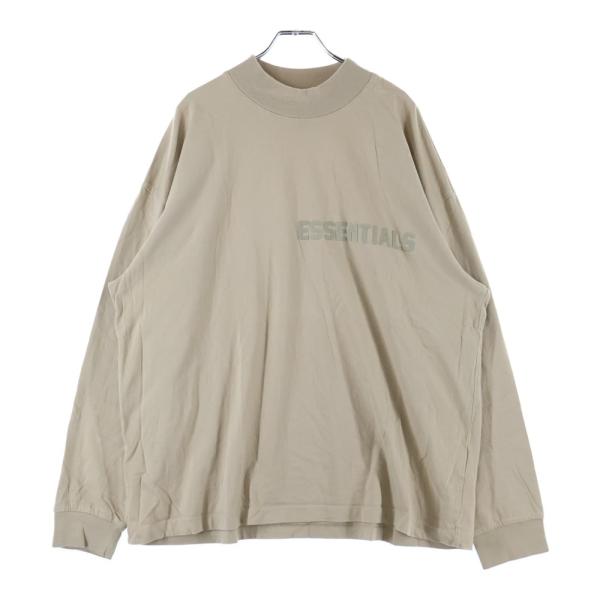 [商品番号]9025J230135[ブランド]FEAR OF GOD ESSENTIALS（フィアオブゴッド エッセンシャルズ）[モデル]L/S T-SHIRT フロントロゴ コットン 長袖Tシャツ カットソー ベージュ[販売店舗]BRIN...