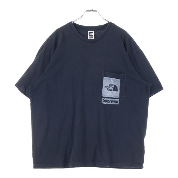 [商品番号]9025J290140[ブランド]SUPREME（シュプリーム）[モデル]23SS ×THE NORTH FACE PC PRINTED S/S POCKET TEE ザノースフェイス 半袖Tシャツ カットソー ブラック NT0...
