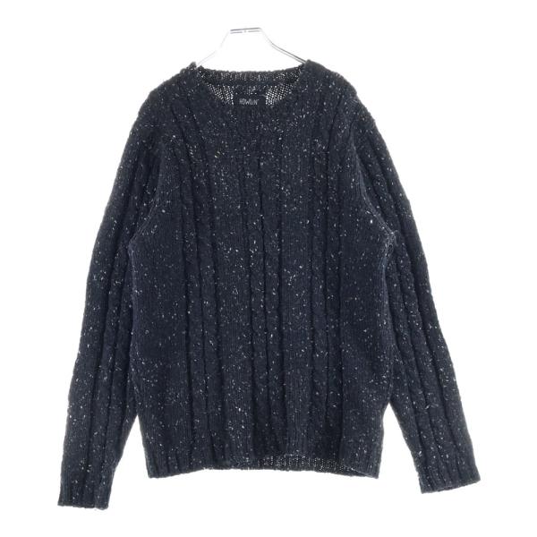 [商品番号]9025J300057[ブランド]HOWLiN'（ハウリン）[モデル]アイルランド ウールニット セーター ブラック G152HWKPO10[販売店舗]BRING オンラインショップ