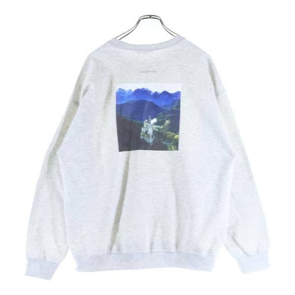 [商品番号]9025K060098[ブランド]CABARET POVAL（キャバレーポバール）[モデル]Schloss Crewneck クルーネックスウェットトレーナー グレー[販売店舗]BRING福岡天神店