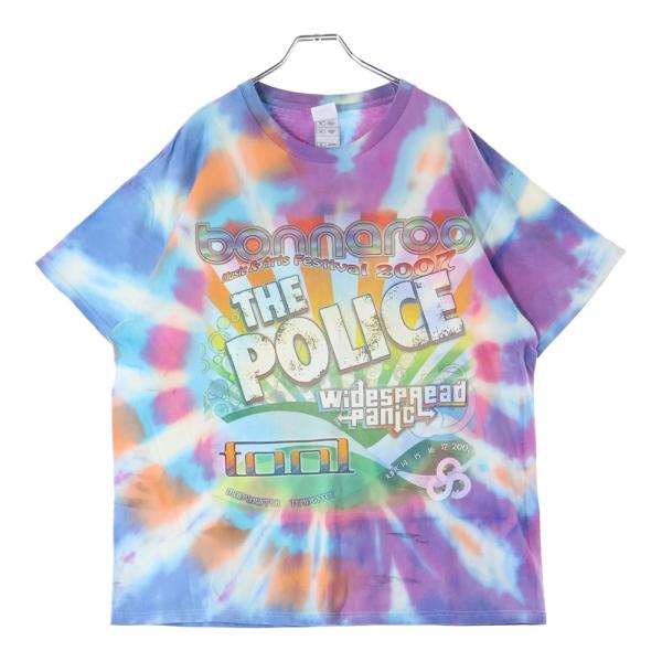 [商品番号]9025K090055[ブランド]VINTAGE（ヴィンテージ）[モデル]00S VINTAGE 2007 TYE DYE TEE ボナルー ミュージックアンドアーツフェスティバル 両面プリント タイダイ半袖Tシャツ[販売店舗]...