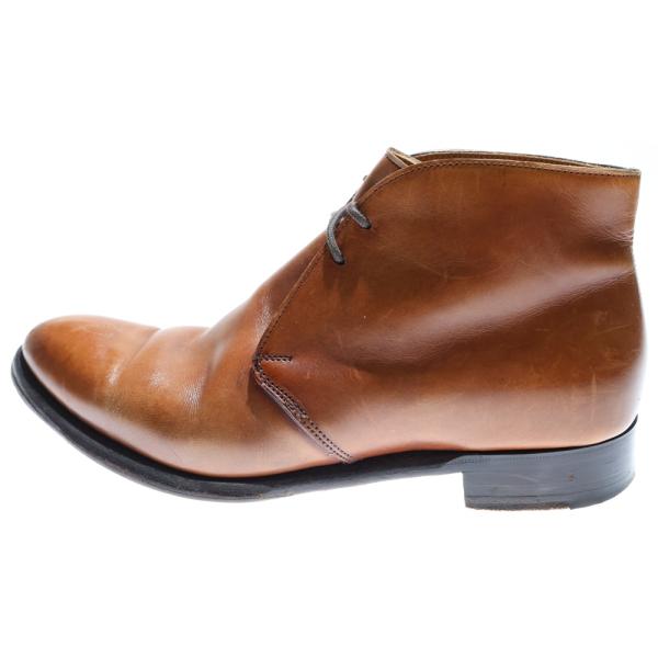 [商品番号]9025K090265[ブランド]JOSEPH CHEANEY&amp;SONS（ジョセフ チーニー アンドサンズ）[モデル]UK製 レザー レースアップ チャッカブーツ ブラウン レディース[販売店舗]BRING オンラインショップ