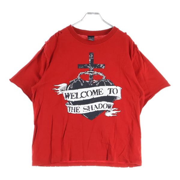 [商品番号]9025K170062[ブランド]NUMBER (N)INE（ナンバーナイン）[モデル]06SS ARCHIVE WELCOME TO THE SHADOW ガンズ期 ウェルカムトゥザシャドウ フロントプリント クルーネック 半...