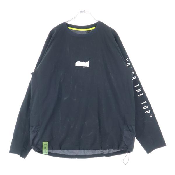 [商品番号]9025K180265[ブランド]NANGA（ナンガ）[モデル]LONG SLEEVE TEE 両面プリント ロング スリーブ クルーネック長袖Tシャツ カットソー ブラック NAG-F24-SUPLEX-SH01[販売店舗]B...