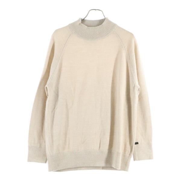 [商品番号]9025K300111[ブランド]THE INOUE BROTHERS（ザイノウエブラザーズ）[モデル]BABY SWEATER モックネック アルパカニット セーター ベージュ[販売店舗]BRING オンラインショップ