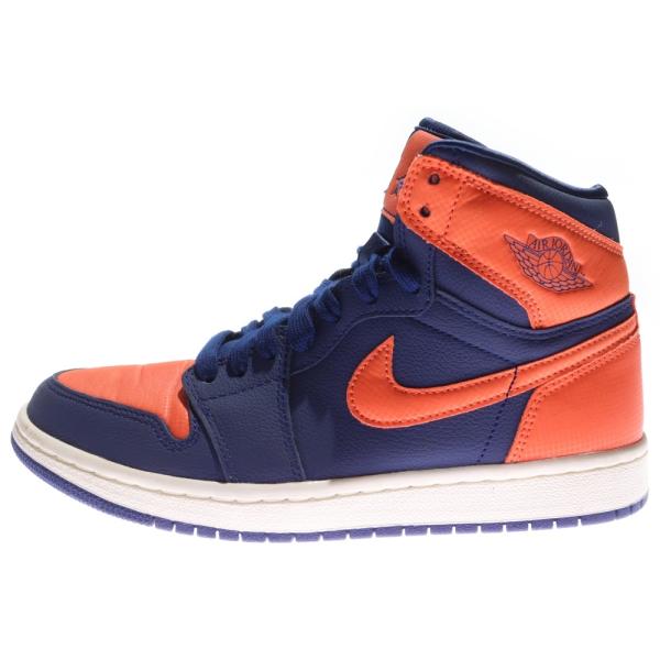 [商品番号]9025L030319[ブランド]NIKE（ナイキ）[モデル]WMNS AIR JORDAN 1 RETRO HIGH BLUE VOID TURF ORANGE ウィメンズ エアジョーダン1 ハイカットスニーカー レディース ...