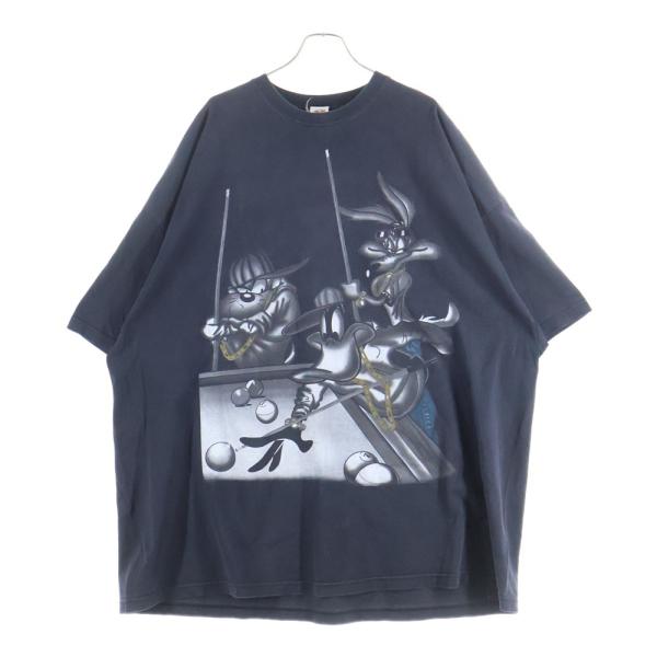[商品番号]9025L050026[ブランド]VINTAGE（ヴィンテージ）[モデル]90S LOONEY TUNES ルーニーテューンズ メキシコ製 フロントプリント クルーネック 半袖Tシャツ カットソー ブラック[販売店舗]BRING...