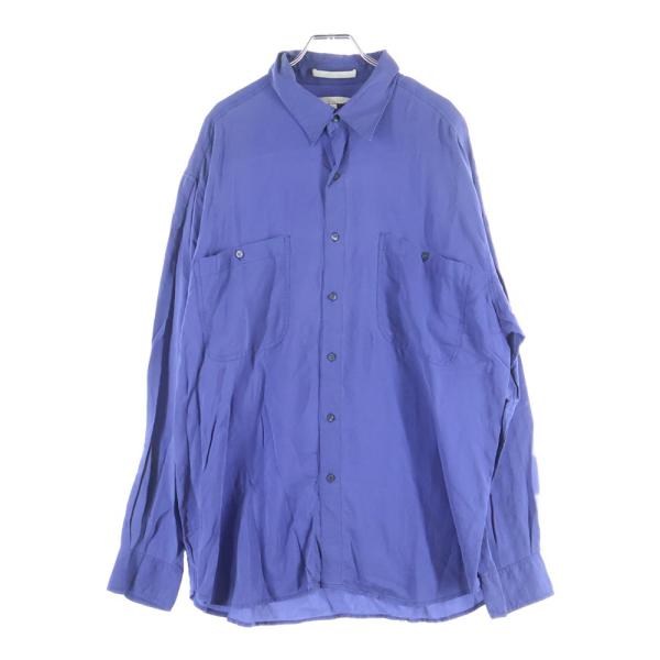 [商品番号]9025L100164[ブランド]PERRY ELLIS（ペリーエリス）[モデル]シルク 長袖シャツ ブルー[販売店舗]BRING オンラインショップ