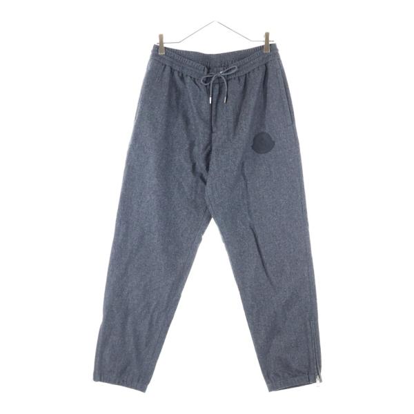[商品番号]9025L100187[ブランド]MONCLER（モンクレール）[モデル]20AW PANTALONE SPORTIVO ラバーロゴパッチ ウール イージーパンツ グレー F20912A73100 54233[販売店舗]BRIN...