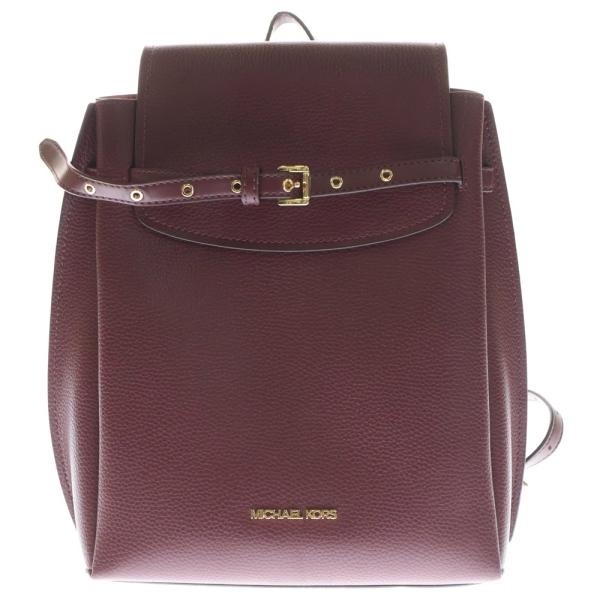 [商品番号]9025L110029[ブランド]MICHAEL KORS（マイケルコース）[モデル]EMILIA MEDIUM BACKPACK エミリア ミディアム レザーバックパック リュックサック バーガンディー 35F1GU5B21[...