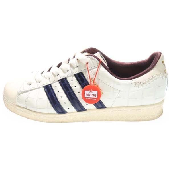 [商品番号]9025L180040[ブランド]adidas（アディダス）[モデル]×WALES BONNER SUPERSTAR ウェールズ ボナー スーパースター ローカットスニーカー ホワイト US9.5/27.5cm JP7161[販...