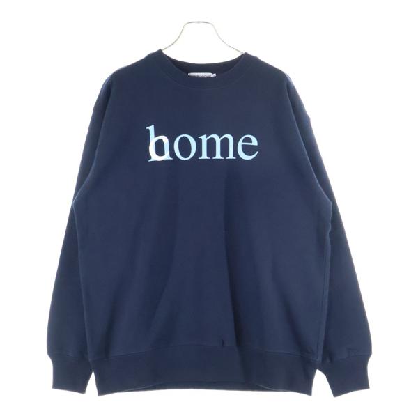 [商品番号]9025L180083[ブランド]CABARET POVAL（キャバレーポバール）[モデル]Home Crewneck ホームクルーネックスウェット トレーナー ネイビー[販売店舗]BRING オンラインショップ