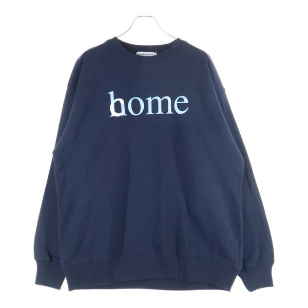 [商品番号]9025L180086[ブランド]CABARET POVAL（キャバレーポバール）[モデル]Home Crewneck ホームクルーネックスウェット トレーナー ネイビー[販売店舗]BRING オンラインショップ