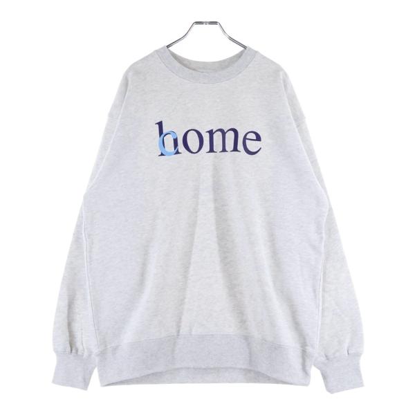 [商品番号]9025L180091[ブランド]CABARET POVAL（キャバレーポバール）[モデル]Home Crewneck ホームクルーネックスウェット トレーナー グレー[販売店舗]BRING オンラインショップ