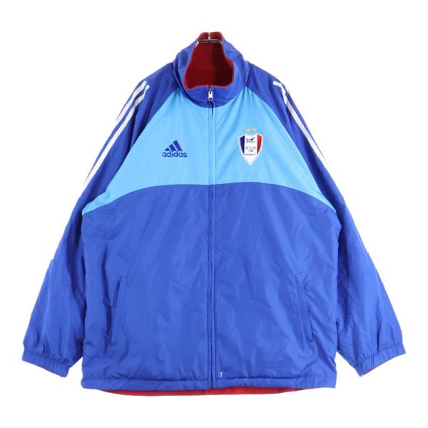 [商品番号]9025L260191[ブランド]adidas（アディダス）[モデル]FC DALLAS REVERSIBLE JACKET FCダラス リバーシブル トラック フリースジャケット ブルー/レッド[販売店舗]BRING オンライ...
