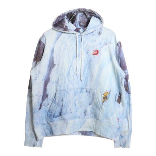[商品番号]9025L280154[ブランド]SUPREME（シュプリーム）[モデル]21SS × THE NORTH FACE ICE CLIMB HOODED SWEAT アイス クライム フーデッド スウェット パーカー ブルー[販売...