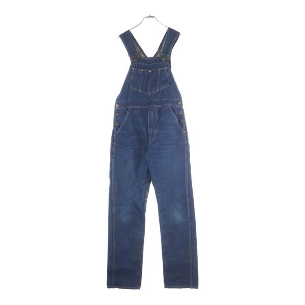 [商品番号]9026A070108[ブランド]BIG JOHN（ビッグジョン）[モデル]ロゴパッチ マルチポケット デニムオーバーオール ツナギ インディゴ 02320[販売店舗]BRING THRIFT CLOSET