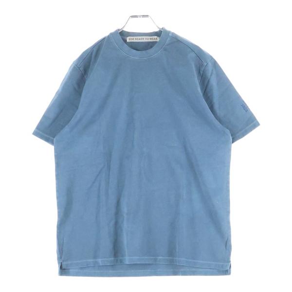 [商品番号]9026A070243[ブランド]NO BRAND（ノーブランド）[モデル]SOE READY TO WEAR ソーイレディートゥウェアー アームロゴエンブロイダリー クルーネック 半袖Tシャツ カットソー ブルー 1221-1...